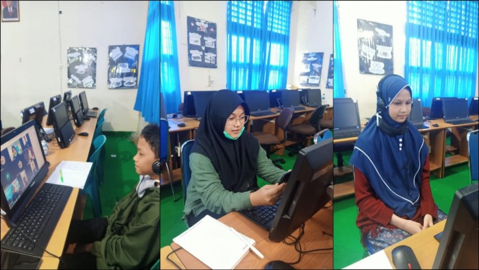 Siswa MTsN Model Sabet 2 Piala SMP Champion | Kantor Wilayah ...