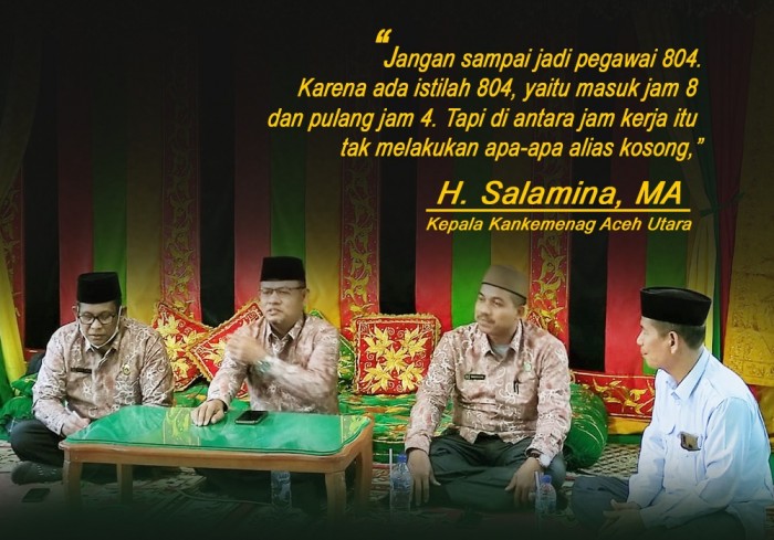 Silaturrahmi Ke KUA Dewantara, Kakankemenag Ingatkan Pegawai Jangan 804 Silaturrahmi Ke KUA Dewantara, Kakankemenag Ingatkan Pegawai Jangan 804